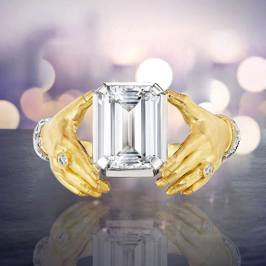 Shop Gemstone Promise Rings Online | SayaBling